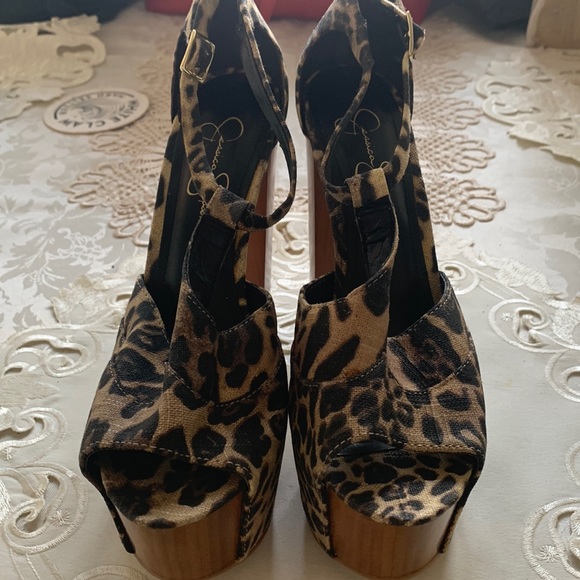 Jessica Simpson | Shoes | Jessica Simpson 6 Inch Heels 2 Inch Platform ...